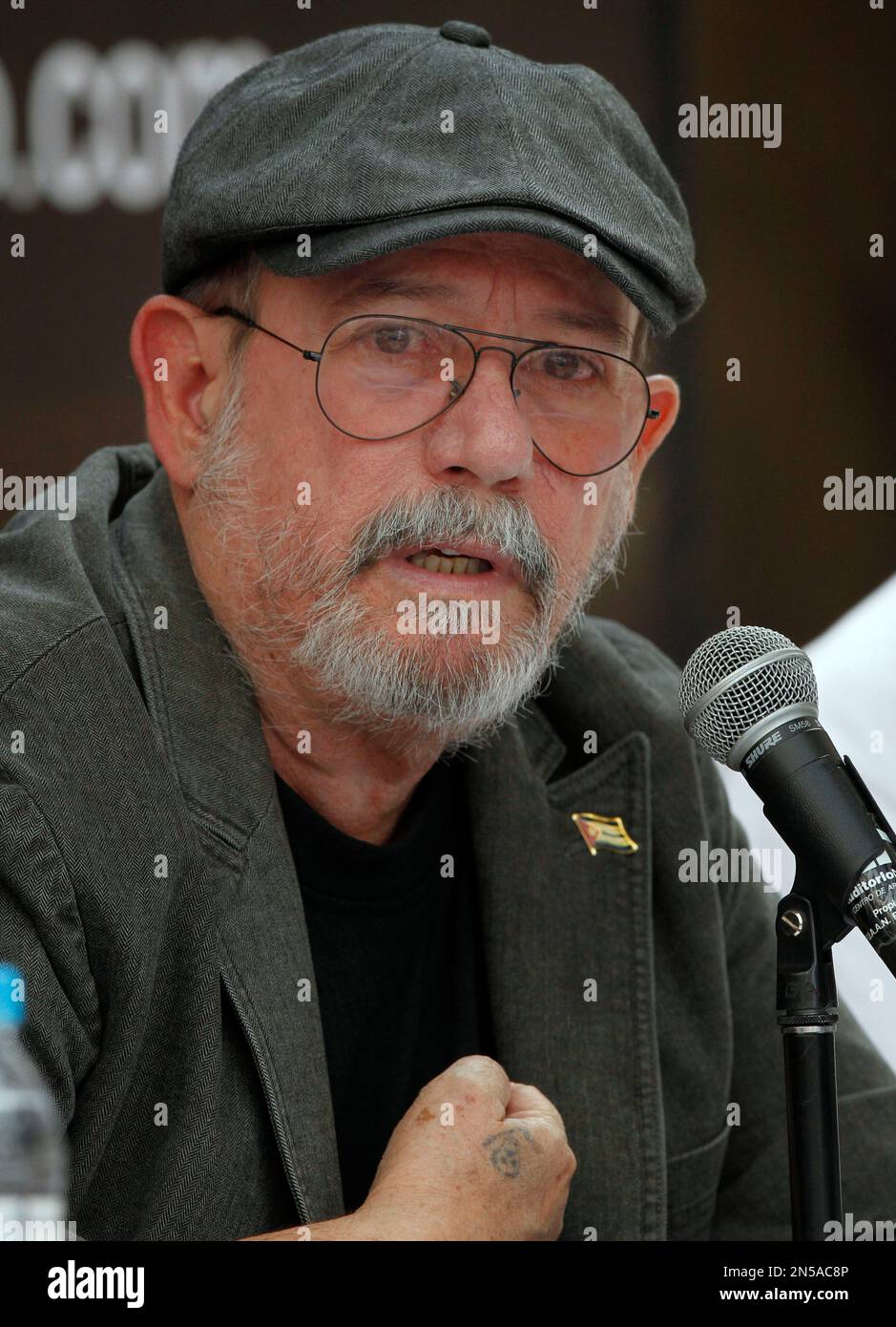 CORRECTS DAY OF THE WEEK TO WEDNESDAY - Cuban musician Silvio Rodriguez ...