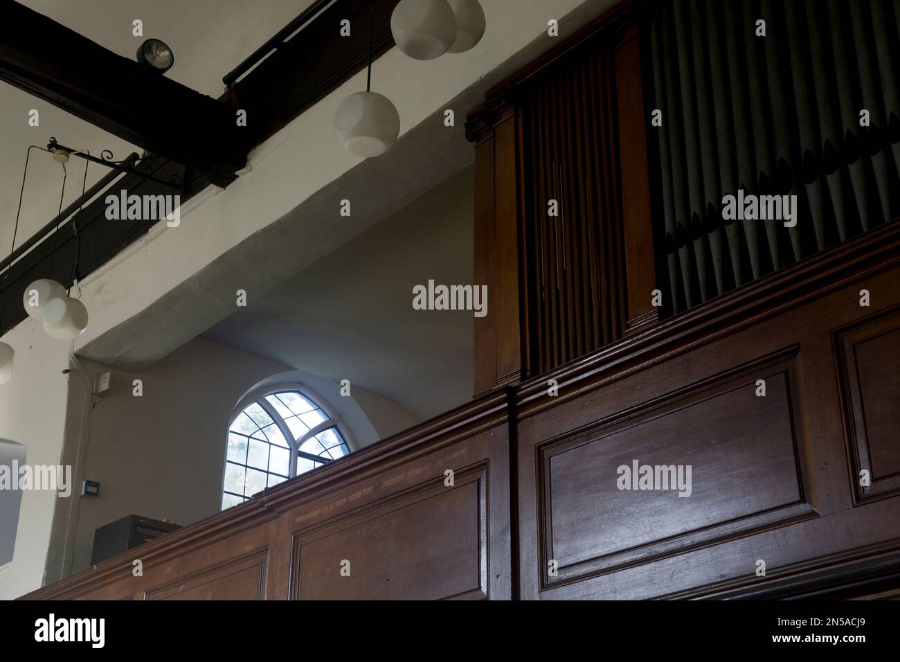 The organ gallery, St. Leonard`s Church, Ryton-on-Dunsmore ...