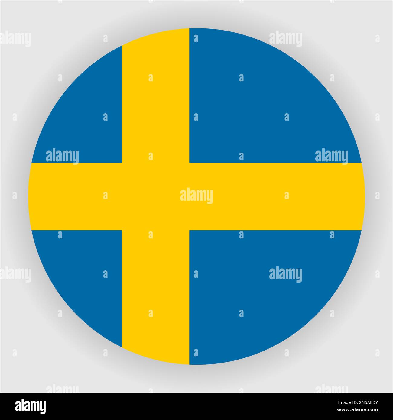 Sweden flag pin Stock Vector Images - Alamy
