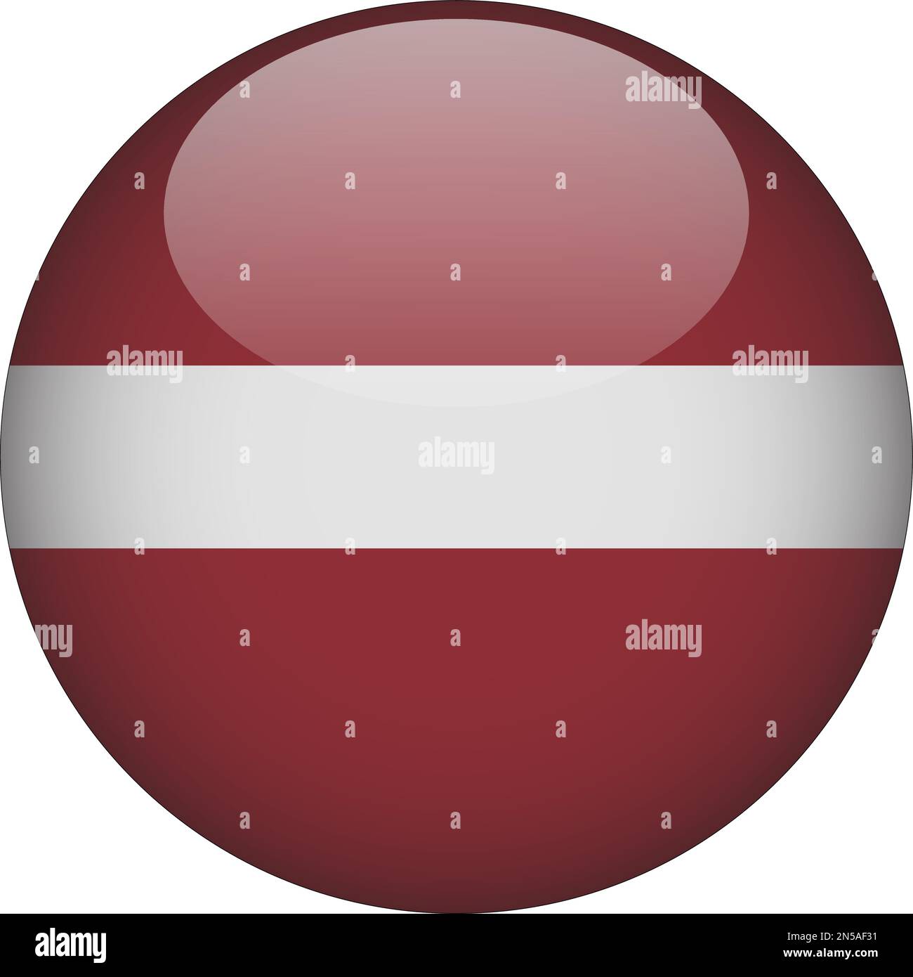 Latvia 3D Rounded Flag Icon Button Vector Stock Vector Image & Art - Alamy