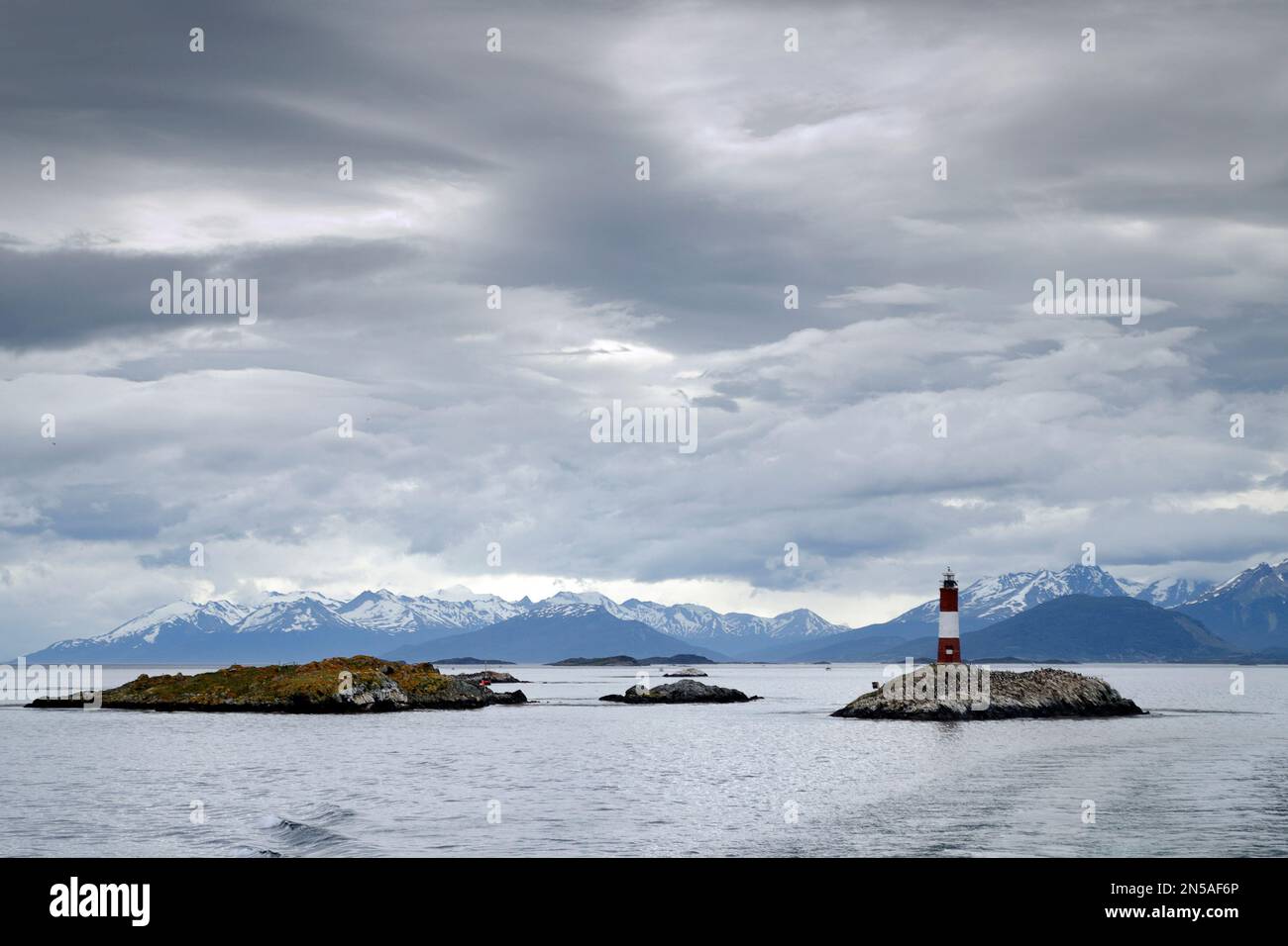 Les Éclaireurs is a lighthouse located in the Beagle Channel, off the ...