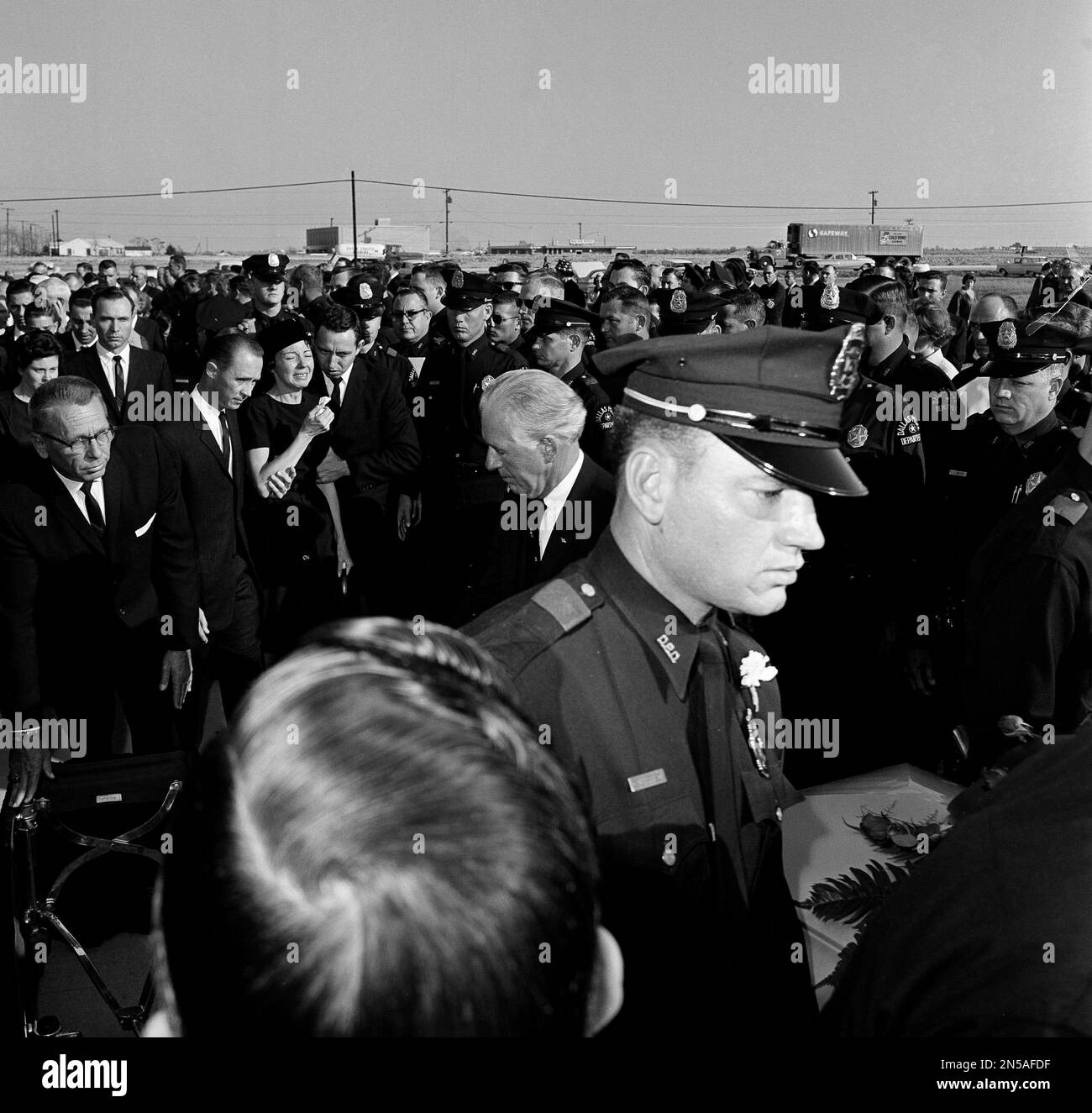 Mrs. Marie Tippit, widow of policeman J.D. Tippit who was slain during ...