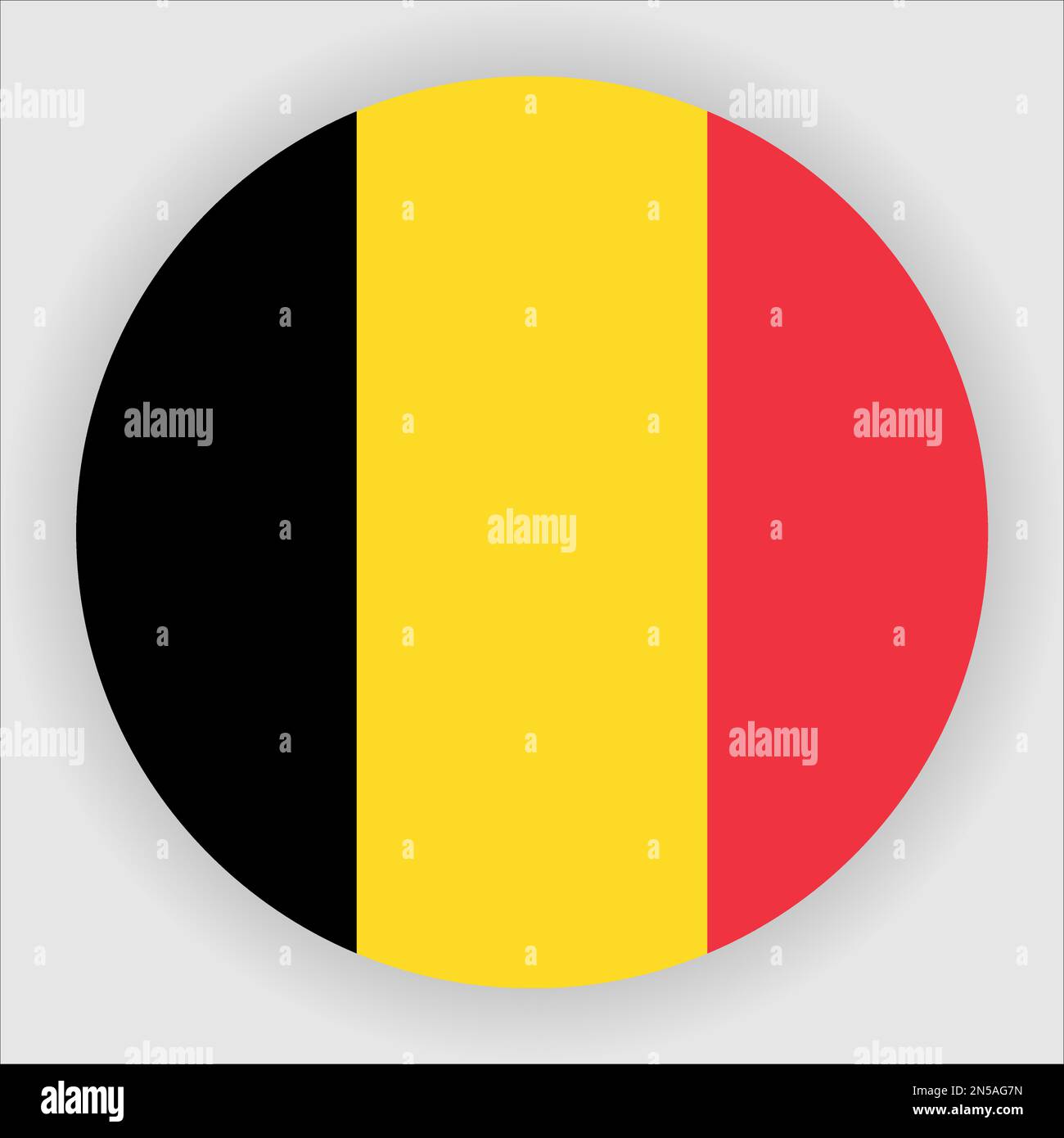 Belgium flag cut out Stock Vector Images - Alamy