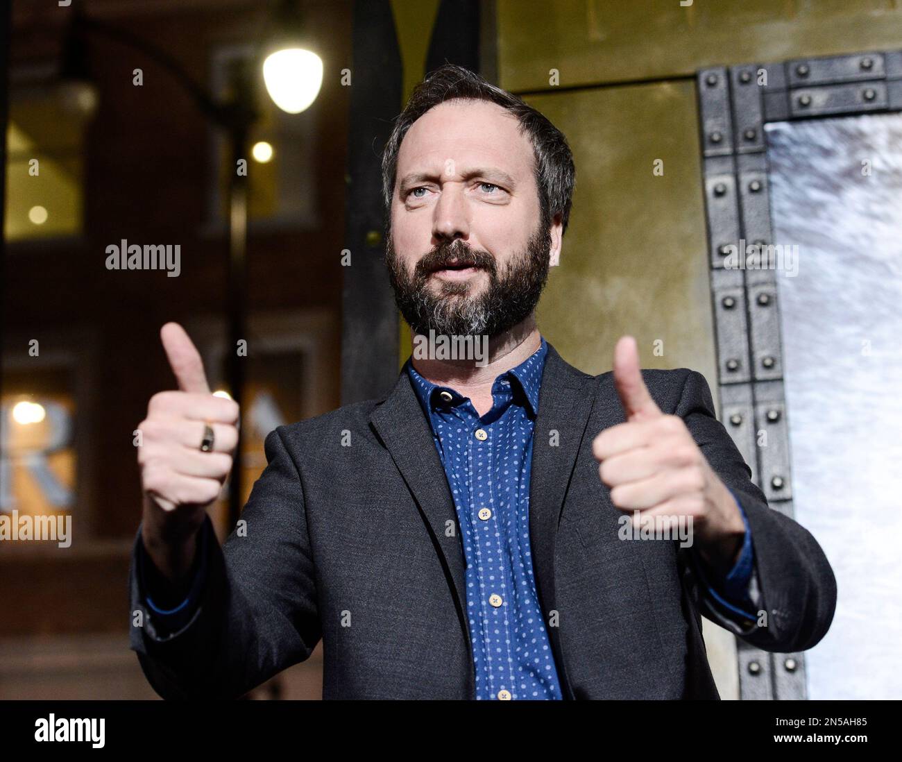 Actor Tom Green attends the premiere for the feature film "300: Rise of ...