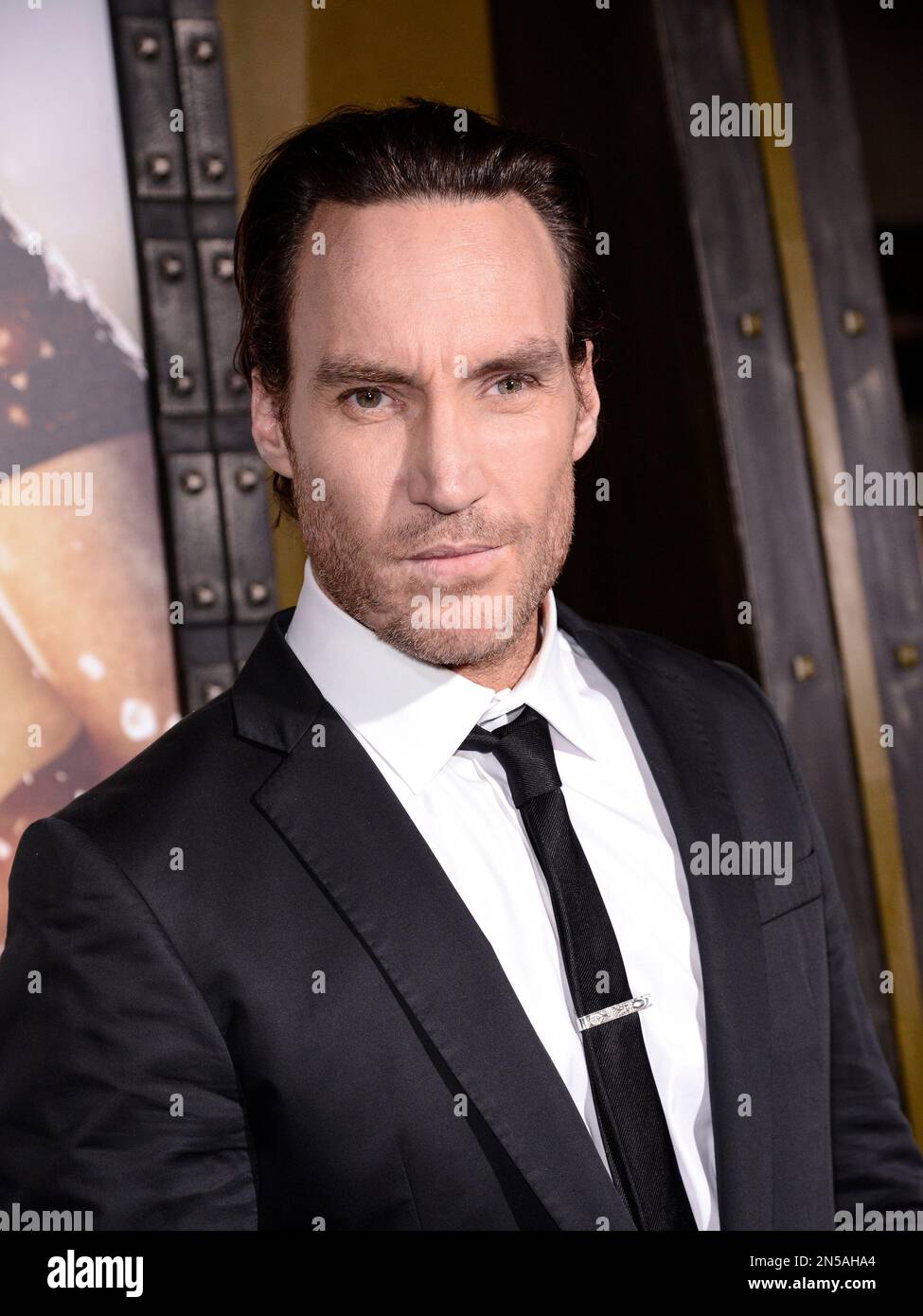 Actor Callan Mulvey attends the premiere for the feature film "300 ...