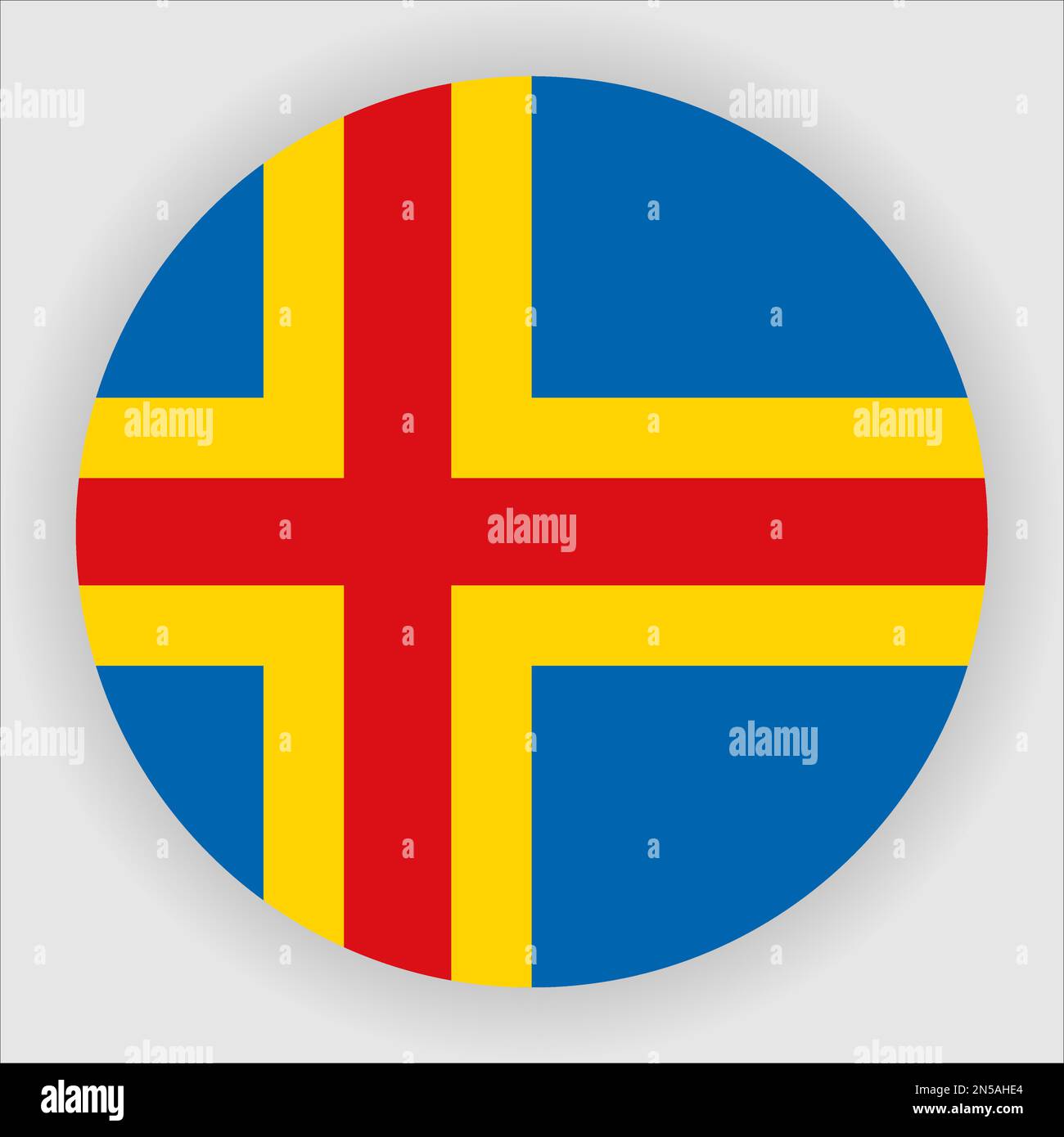 Aland map Stock Vector Images - Alamy