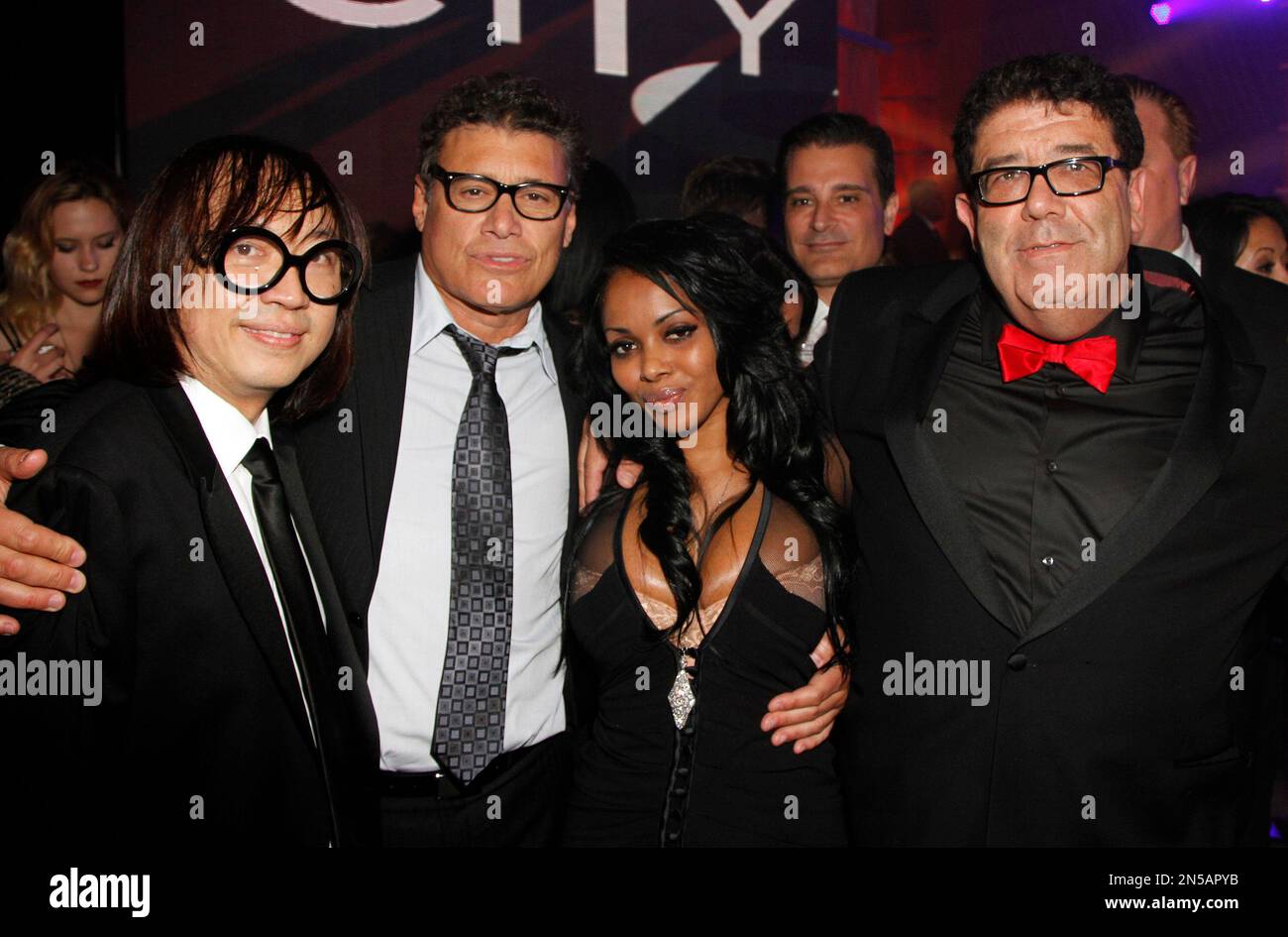 Wayne Kao, Steven Bauer, Bianca Fairchild and Victorino Noval seen at ...
