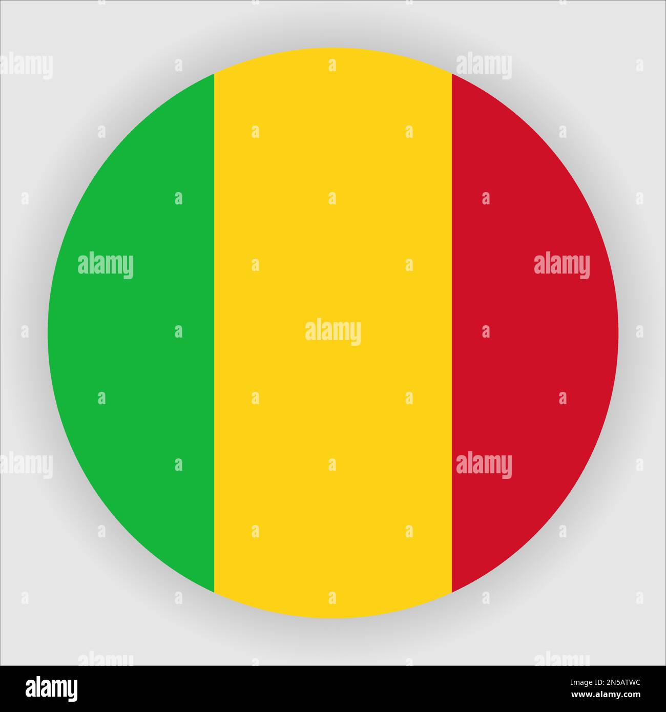 Mali vector outline map vector vectors hi-res stock photography and ...