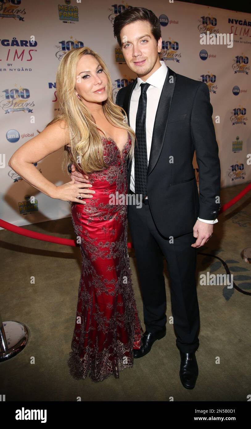 Adrienne Maloof and Jacob Busch arrive at the 24th Night of 100 Stars ...