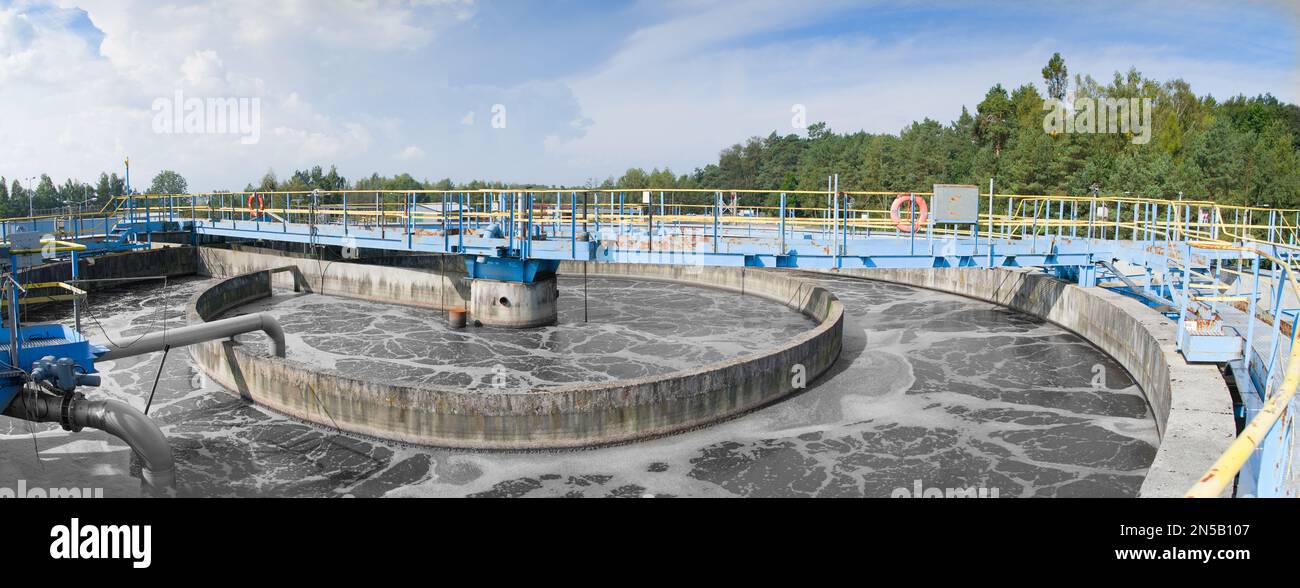 The Solid Contact Clarifier Tank type Sludge Recirculation process in ...