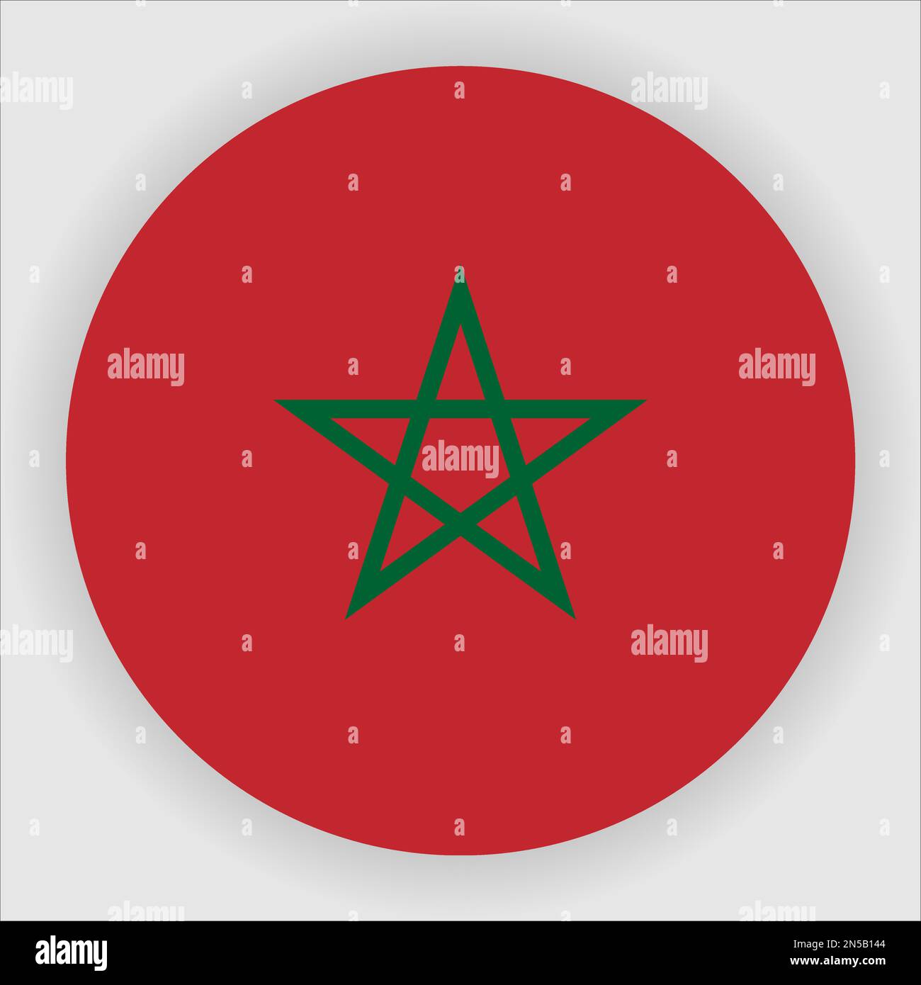 Morocco flag Stock Vector Images - Alamy