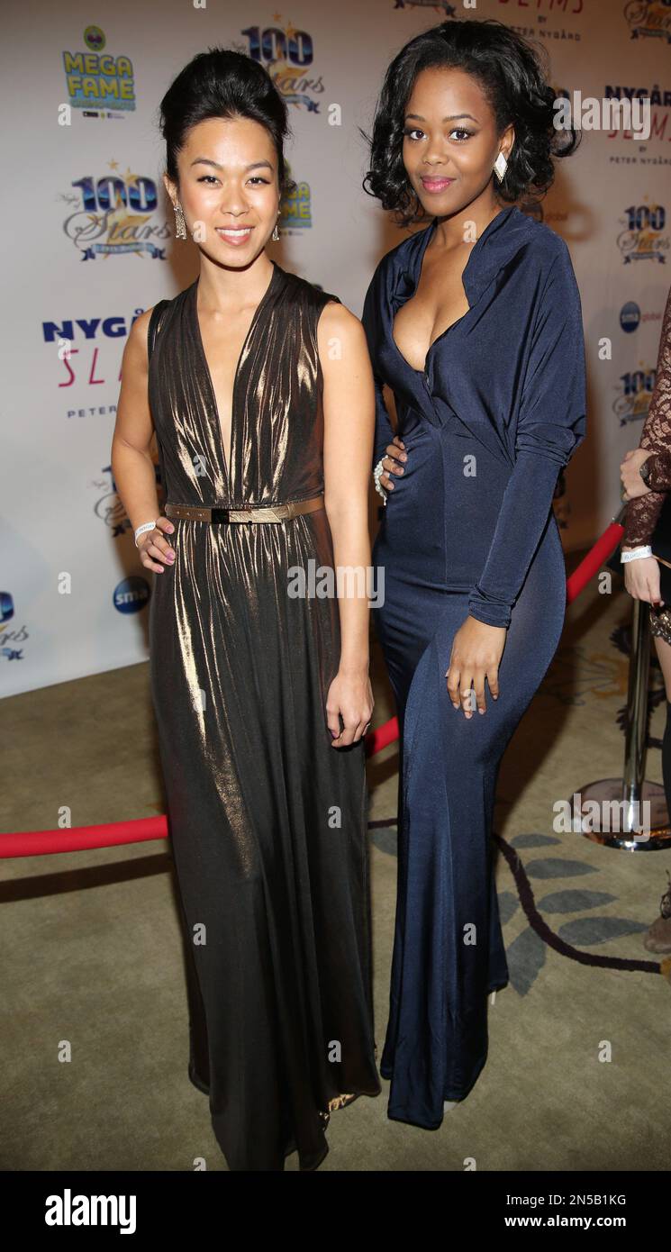 Jen Oda and Pauline Dyer arrive at the 24th Night of 100 Stars Oscars ...