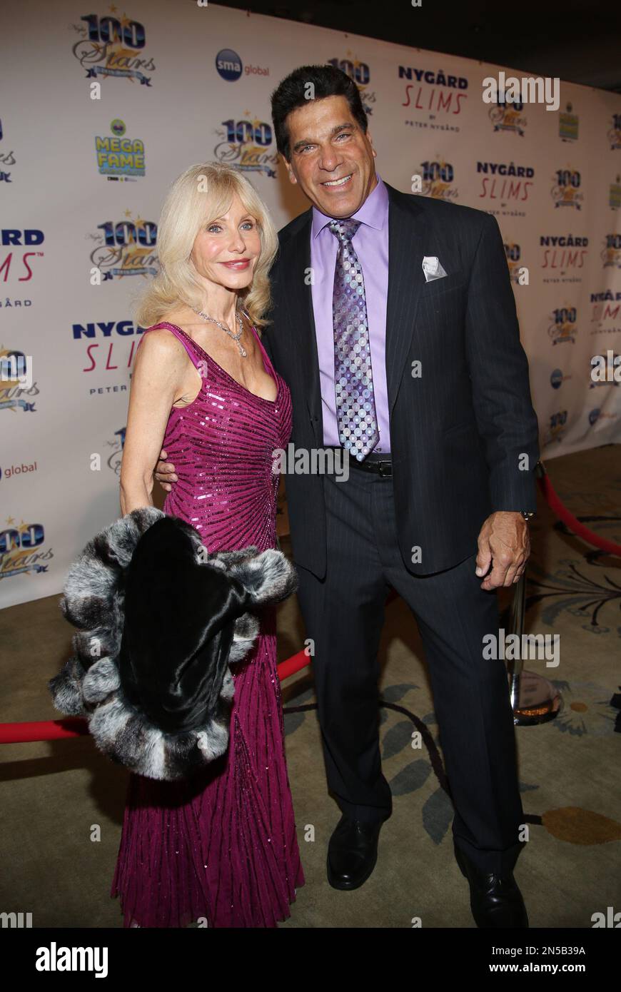 Carla Ferrigno and Lou Ferrigno arrive at the 24th Night of 100 Stars ...