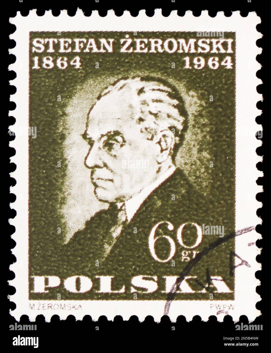 MOSCOW, RUSSIA - FEBRUARY 4, 2023: Postage stamp printed in Poland ...