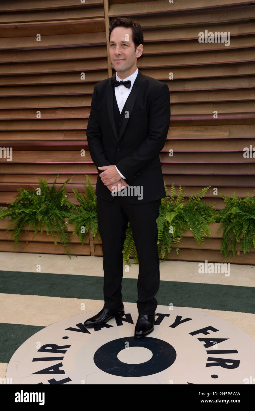 Paul Rudd attends the 2014 Vanity Fair Oscar Party, on Sunday, March 2 ...
