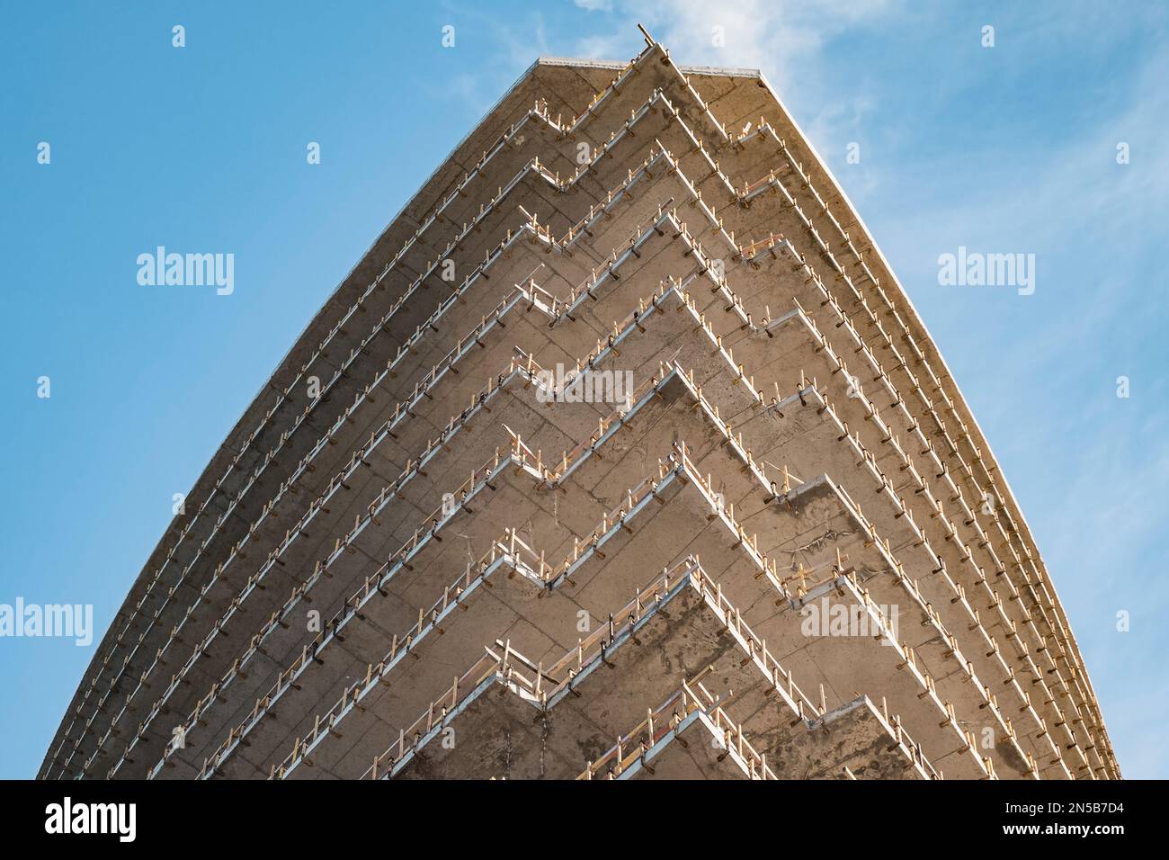 Abstract background building construction architecture Modern ...