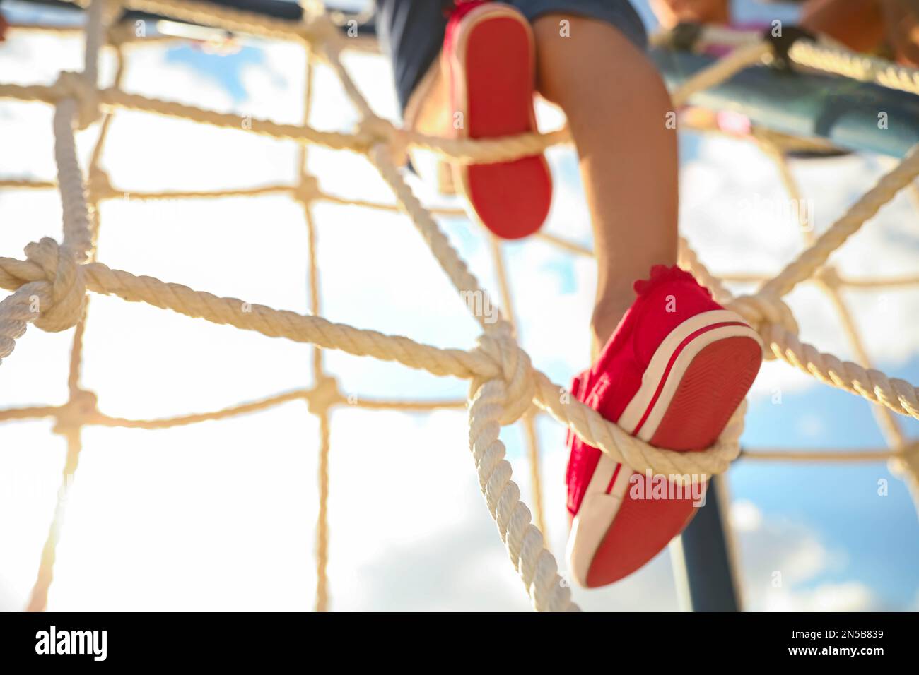 Primary school feet playground hi-res stock photography and images - Alamy