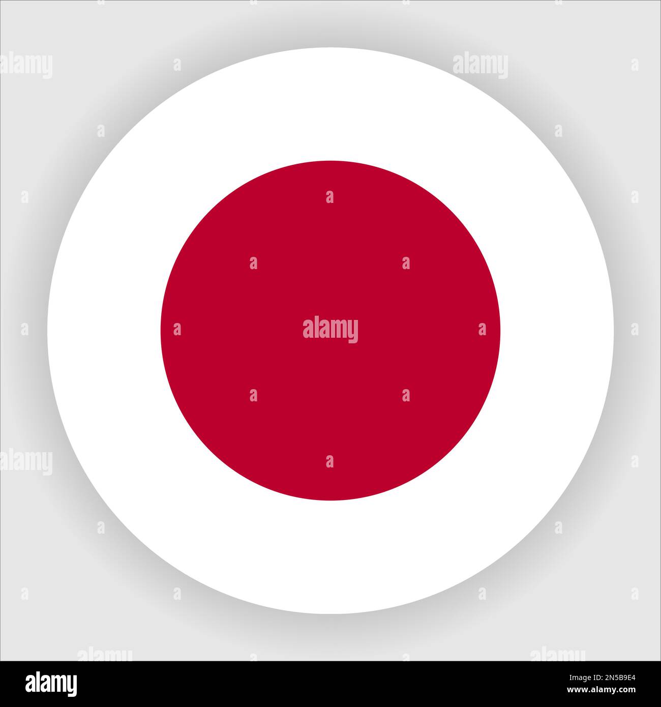 Japan Flat Rounded Flag Icon Button Vector Stock Vector Image & Art - Alamy