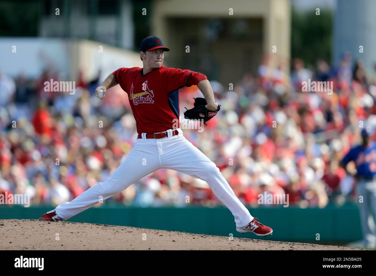 St. Louis Cardinals pitcher Zach Petrick throws during the sixth inning ...