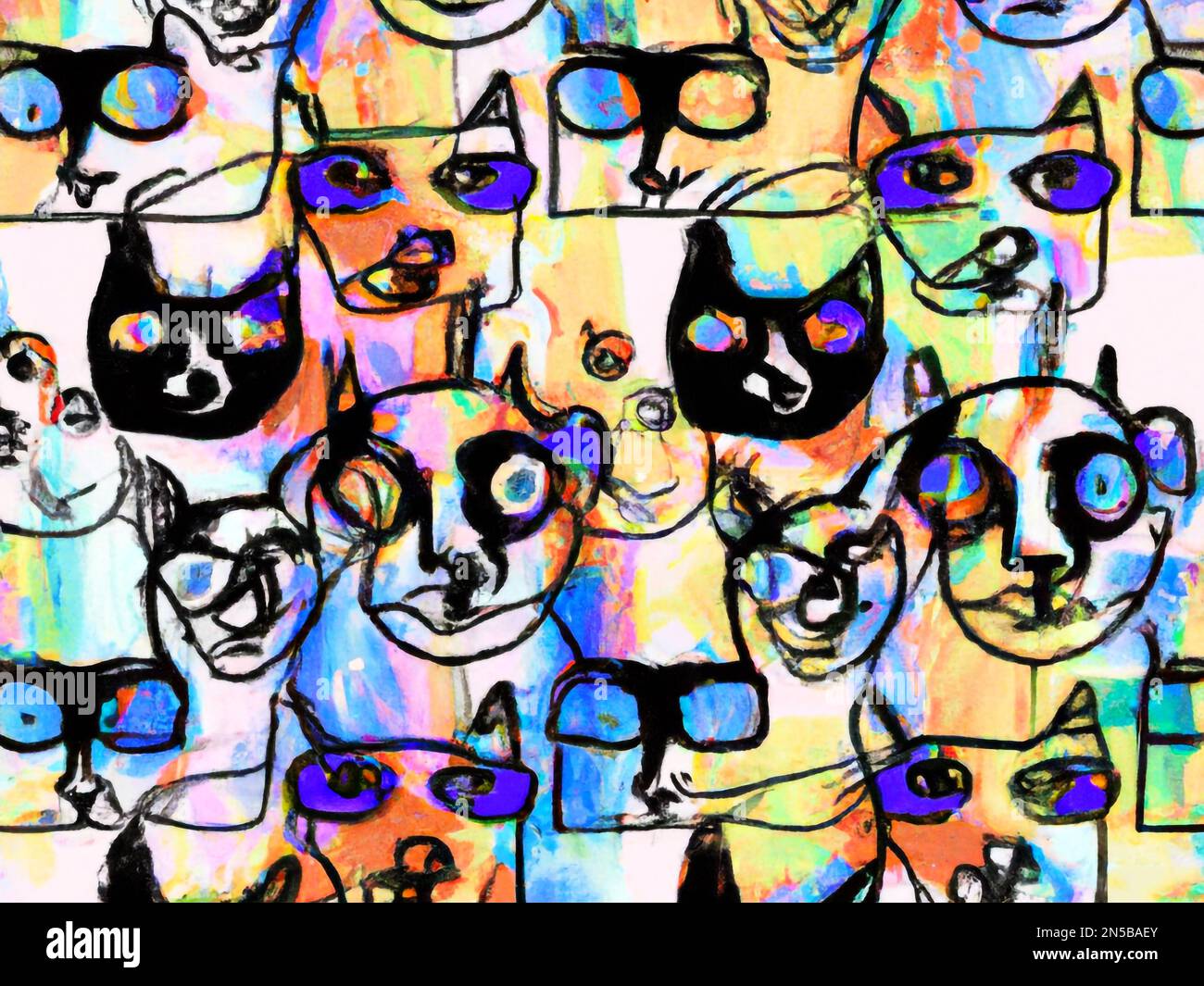Hipster Cat Tumblr Background