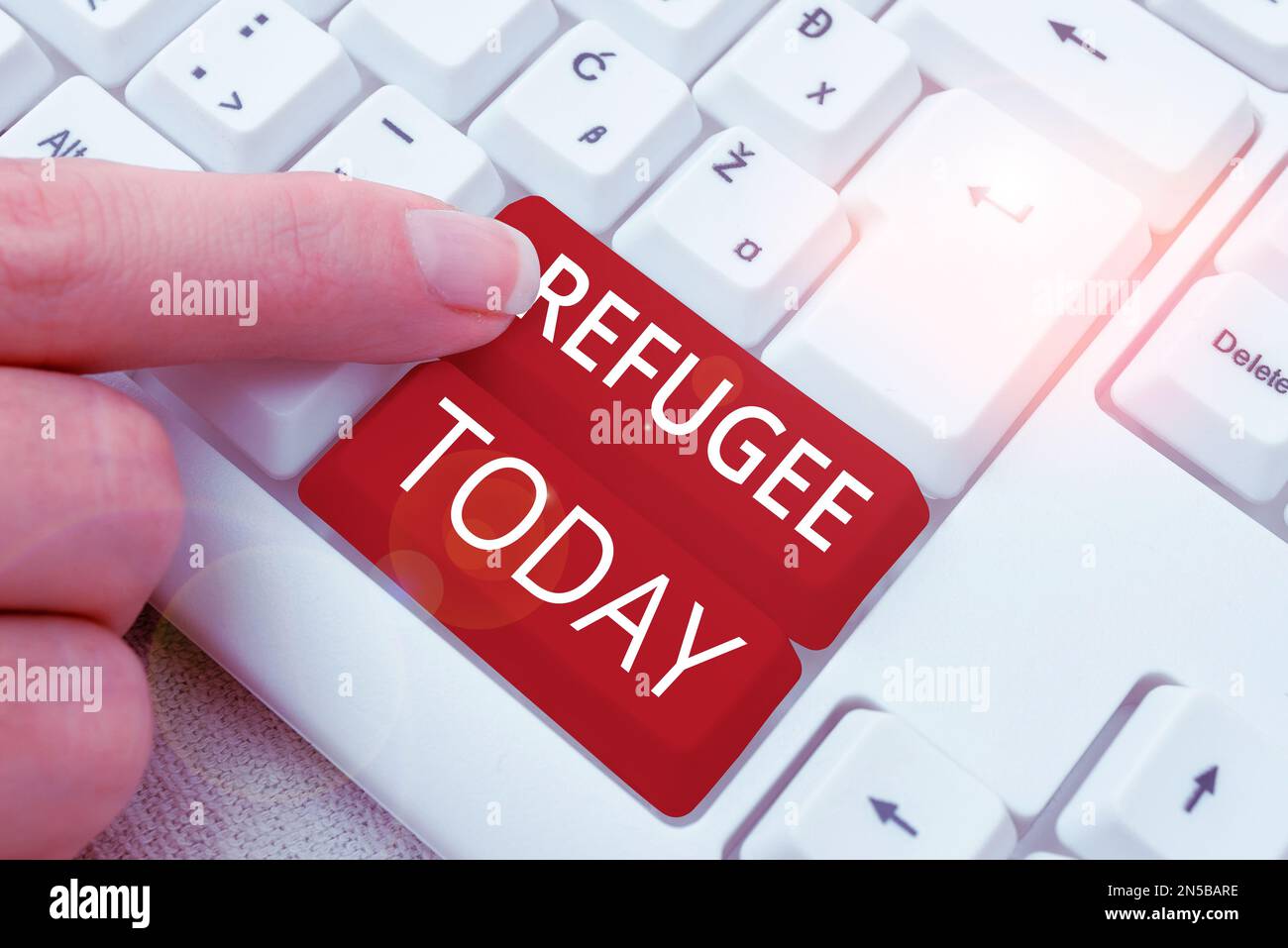 Conceptual caption Refugee. Word Written on refer to movements of large ...