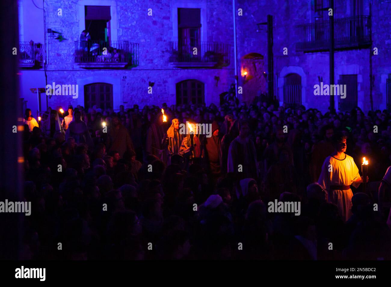 Procession of Verges and Dance of Death (held on Maundy Thursday) in ...