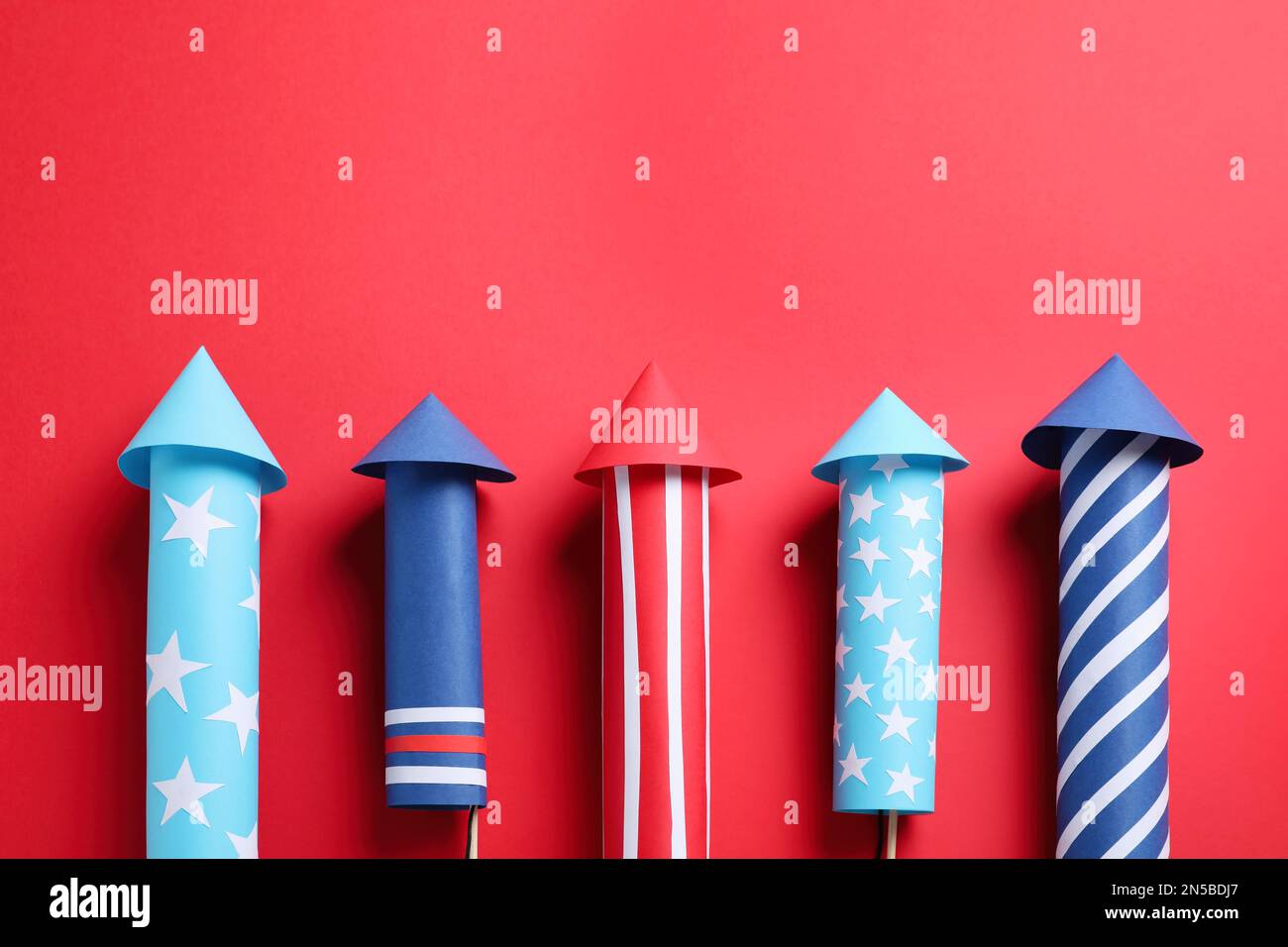 View on red fireworks hi-res stock photography and images - Alamy