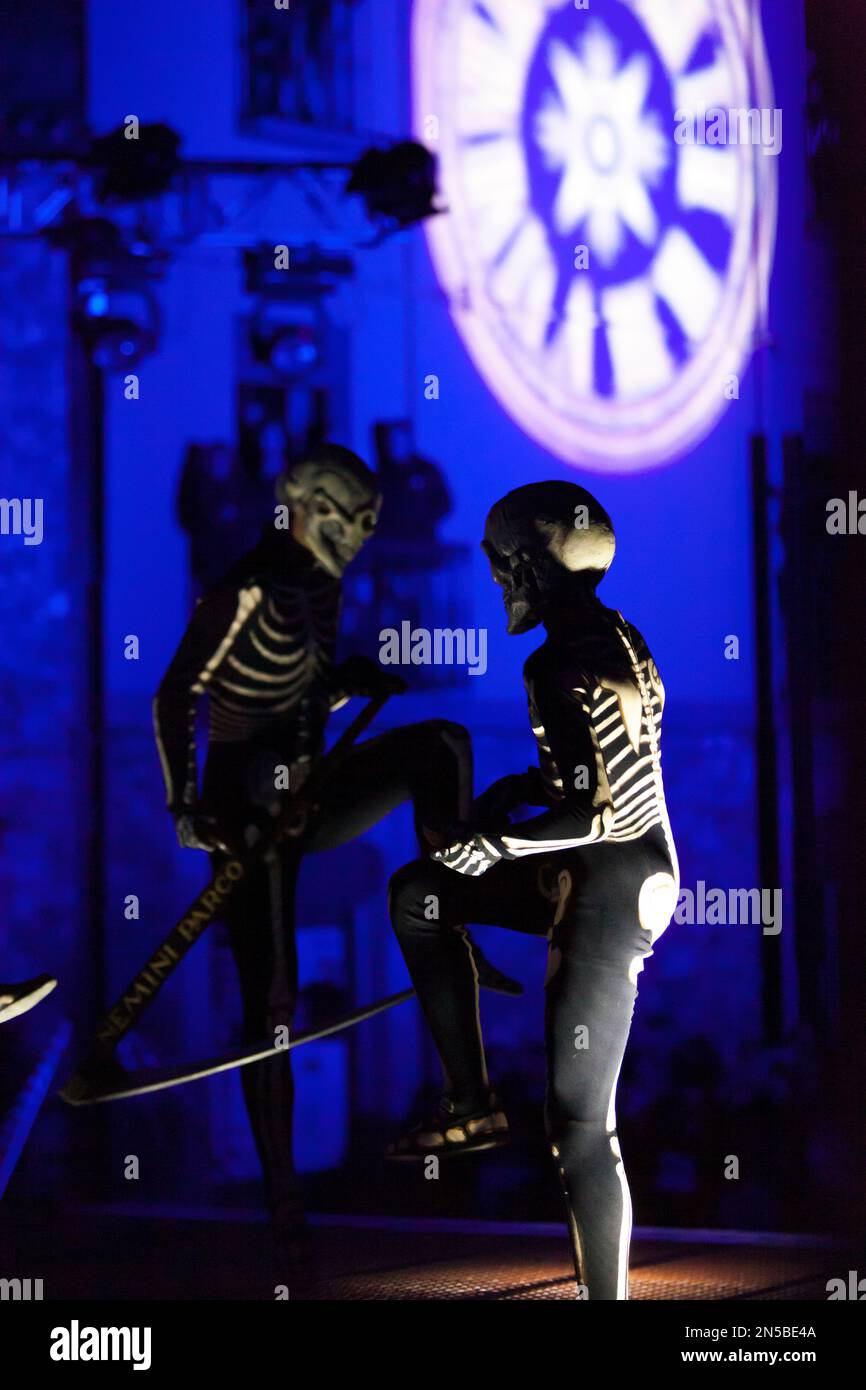Procession of Verges and Dance of Death (held on Maundy Thursday) in ...