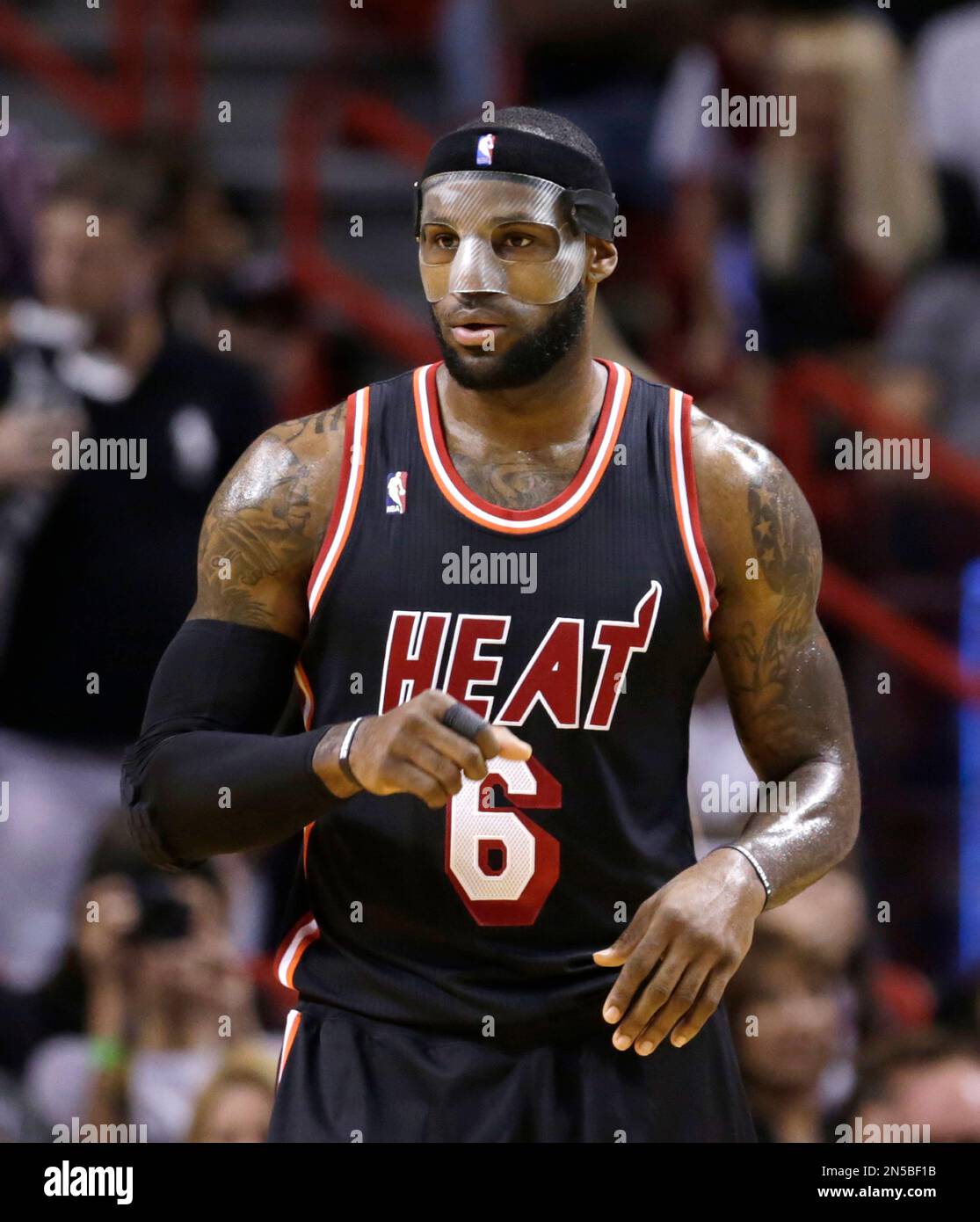 Lebron James Mask Dunk