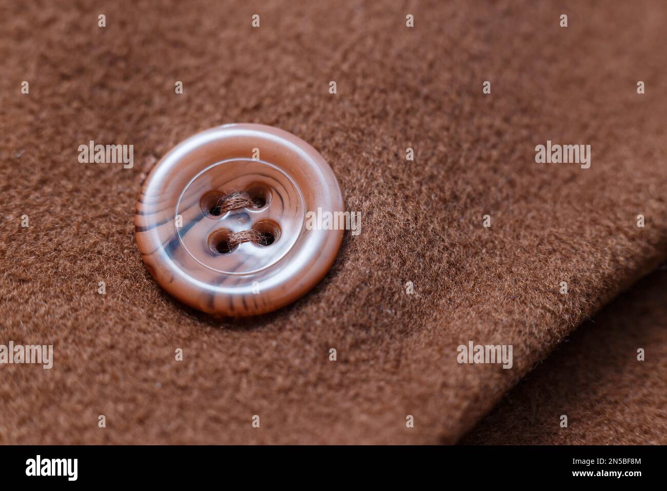 Wool coat button close up hi-res stock photography and images - Alamy