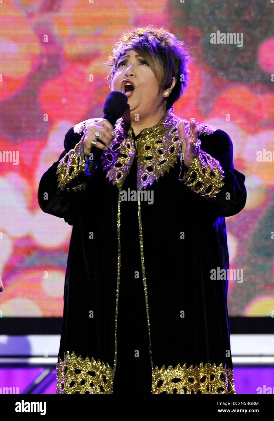 Tata Vega of "Twenty Feet from Stardom" performs on stage at the 2014 ...