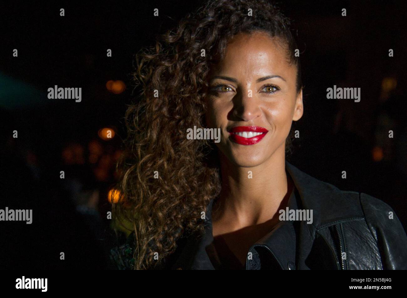 Noémie Lenoir, french top model and actress, arrives to attend the Jean ...
