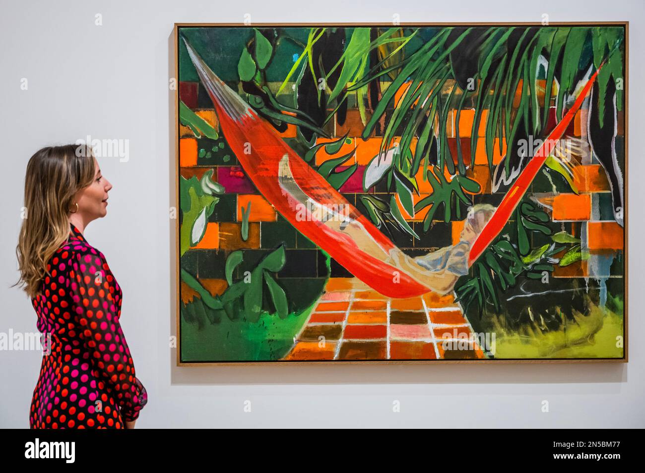 London, UK. 9th Feb, 2023. Alice at Boscoe's, 2014 -23 - Peter Doig, a ...