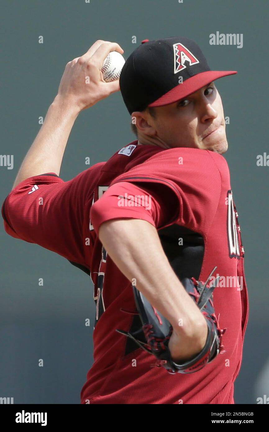 Arizona Diamondbacks starting pitcher Patrick Corbin throws against the ...