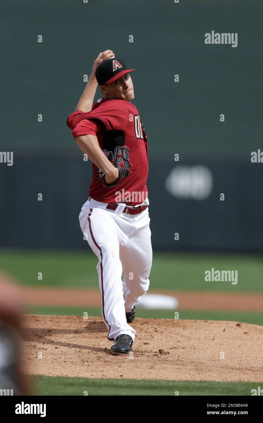 Arizona Diamondbacks starting pitcher Patrick Corbin throws against the ...