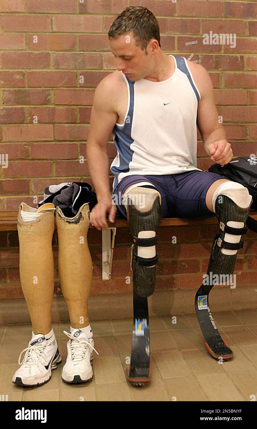 FILE : in this Thursday, June 21, 2007 file photo South African amputee ...