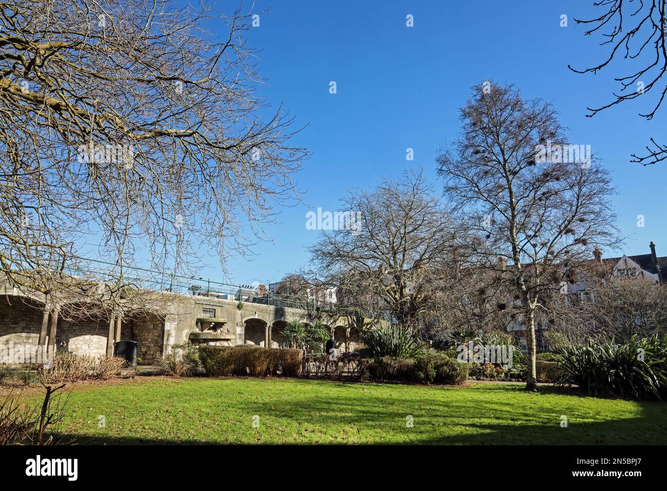 Drake’s Place park provides a quiet place beside the reservoir within ...