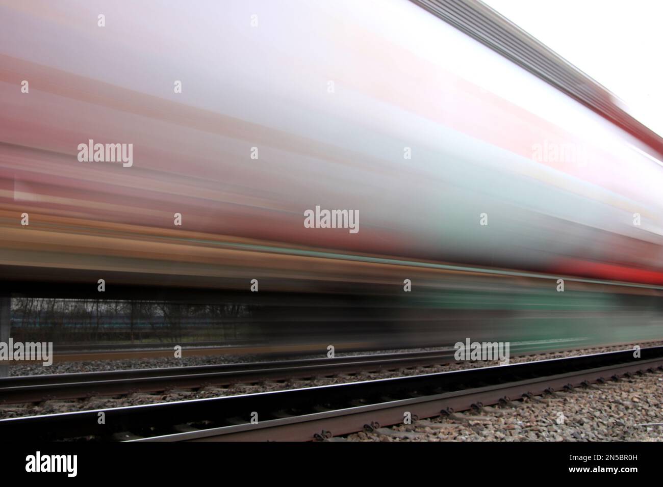 rush pasting express train, Germany Stock Photo - Alamy