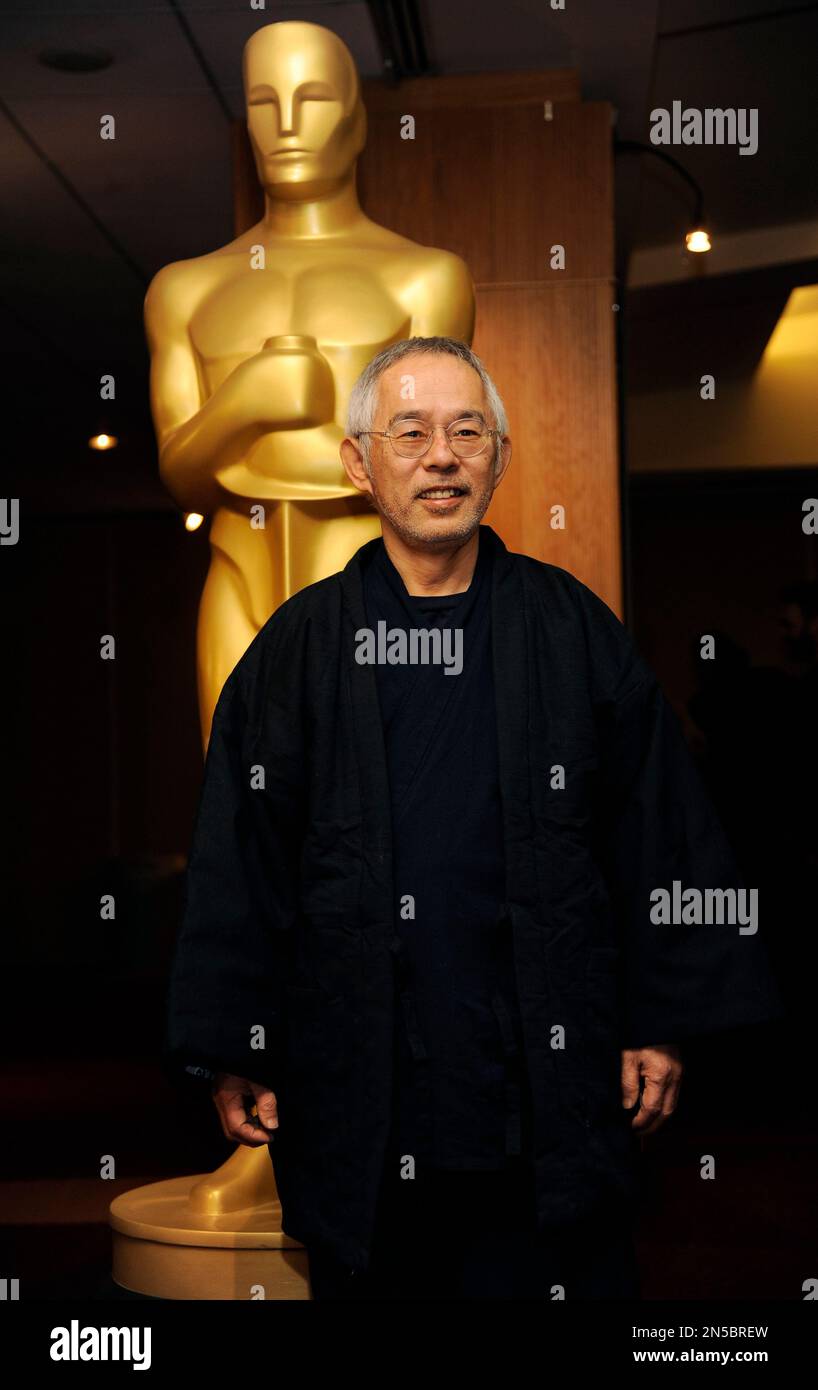 Toshio Suzuki, producer of the Oscar-nominated animated feature film ...