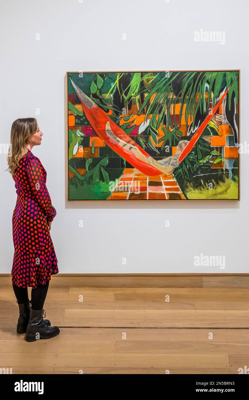 London, UK. 9th Feb, 2023. Alice at Boscoe's, 2014 -23 - Peter Doig, a ...