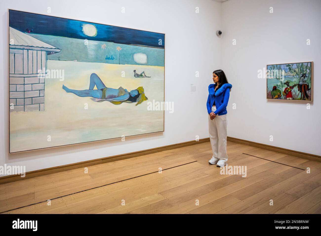 London, UK. 9th Feb, 2023. Night Bathers, 2019 with Music (2 Trees ...