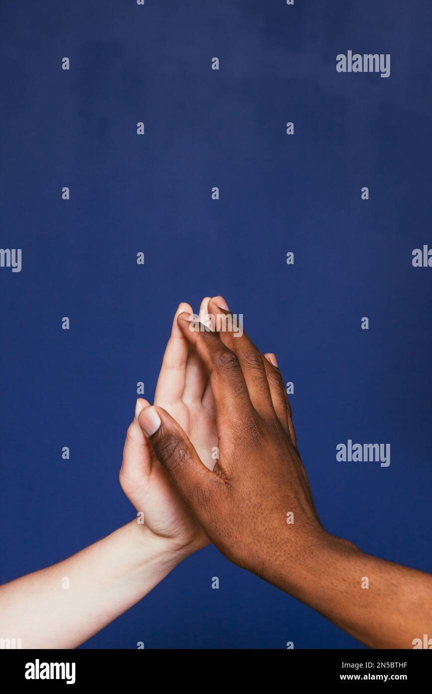 Fingertips together hi-res stock photography and images - Alamy