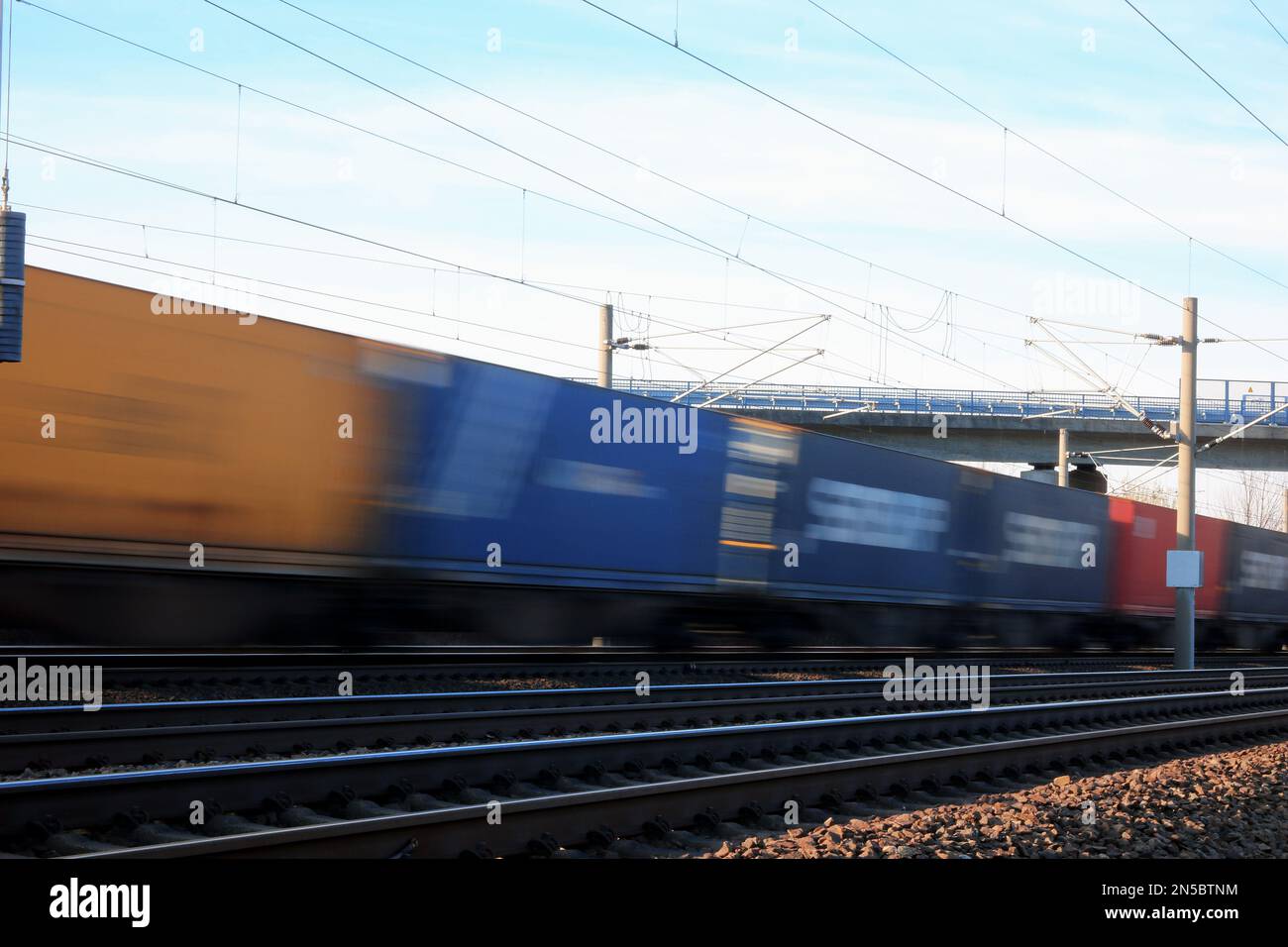 Cargo train germany hi-res stock photography and images - Alamy