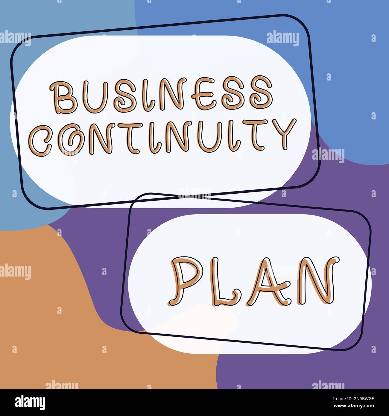 Sign displaying Business Continuity Plan, Business overview creating ... Sign displaying Business Continuity Plan, Business overview creating ...