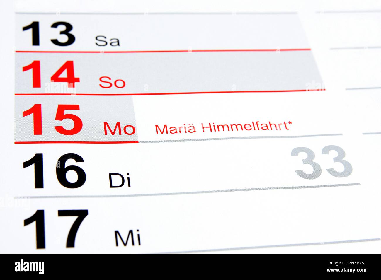 year calendar 2022 in German, Assumption Day,Assumption of Mary, August ...