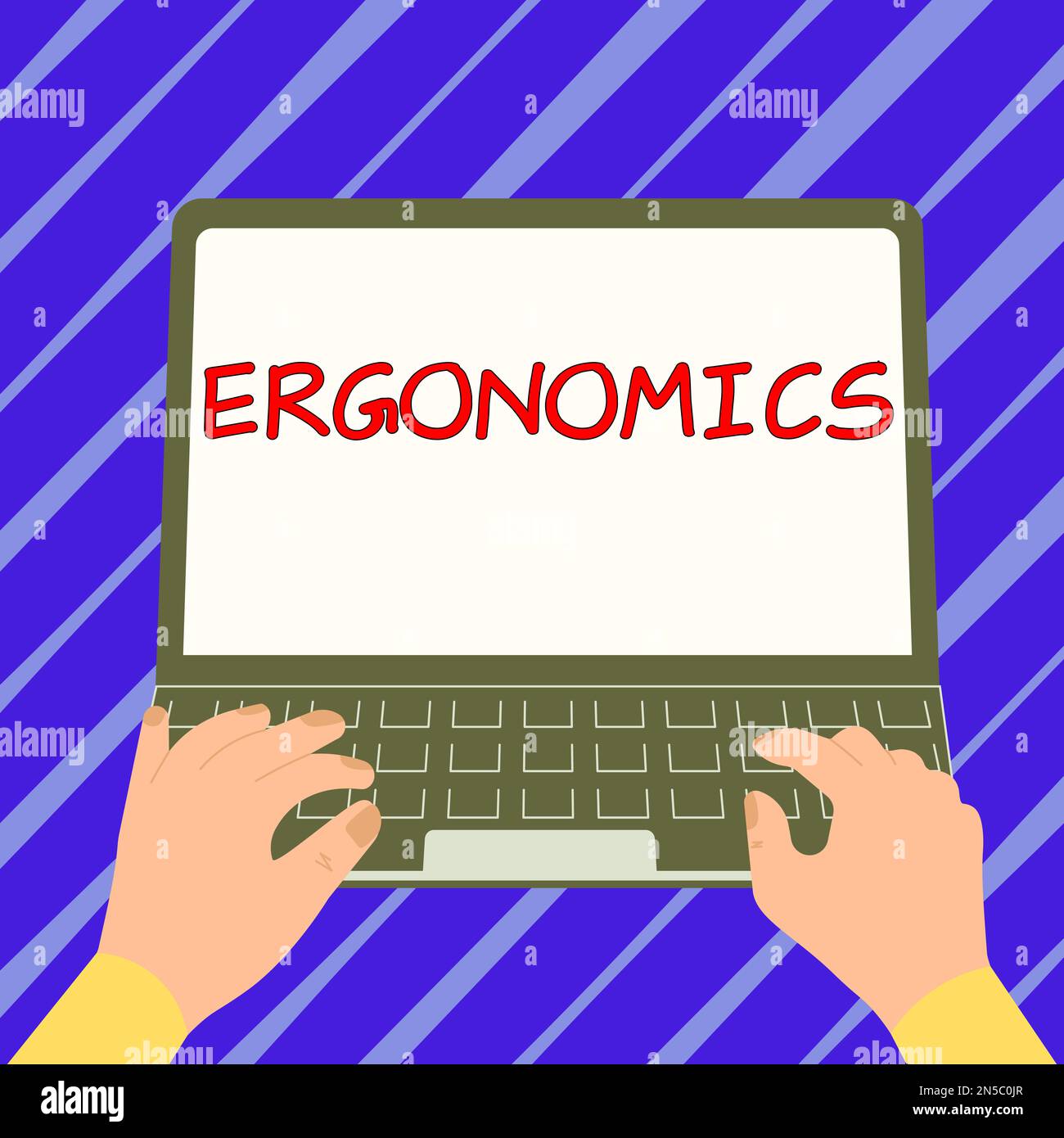 Inspiration showing sign Ergonomics, Business approach fitting or ...