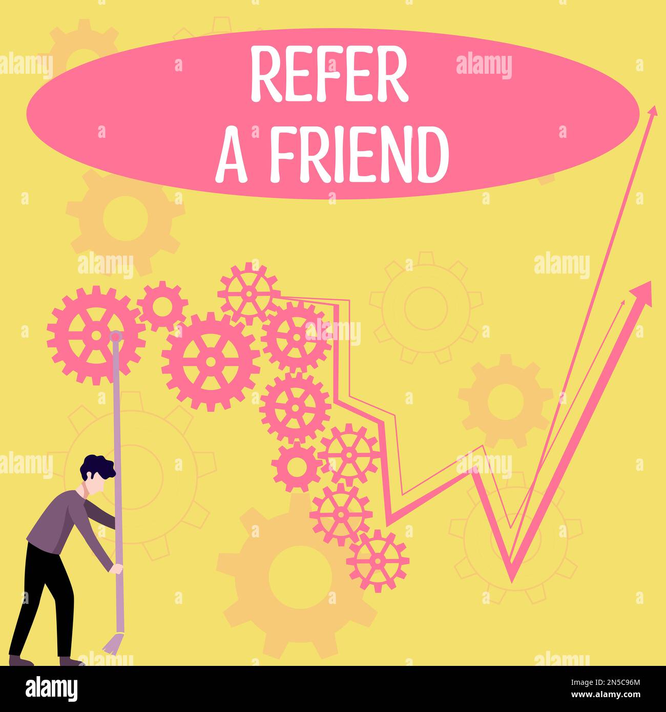 Inspiration showing sign Refer A Friend, Word for Recommendation ...