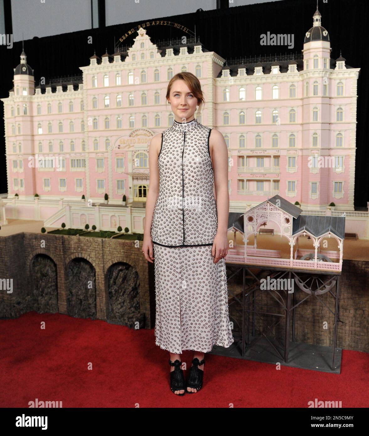 Actress Saoirse Ronan attends the premiere of Fox Searchlight Pictures ...