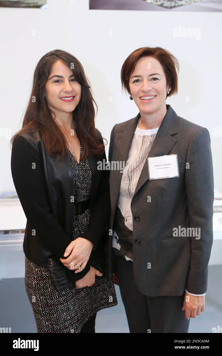 From left, Stacie Martinez and Sharon Johnston, founder and principal ...