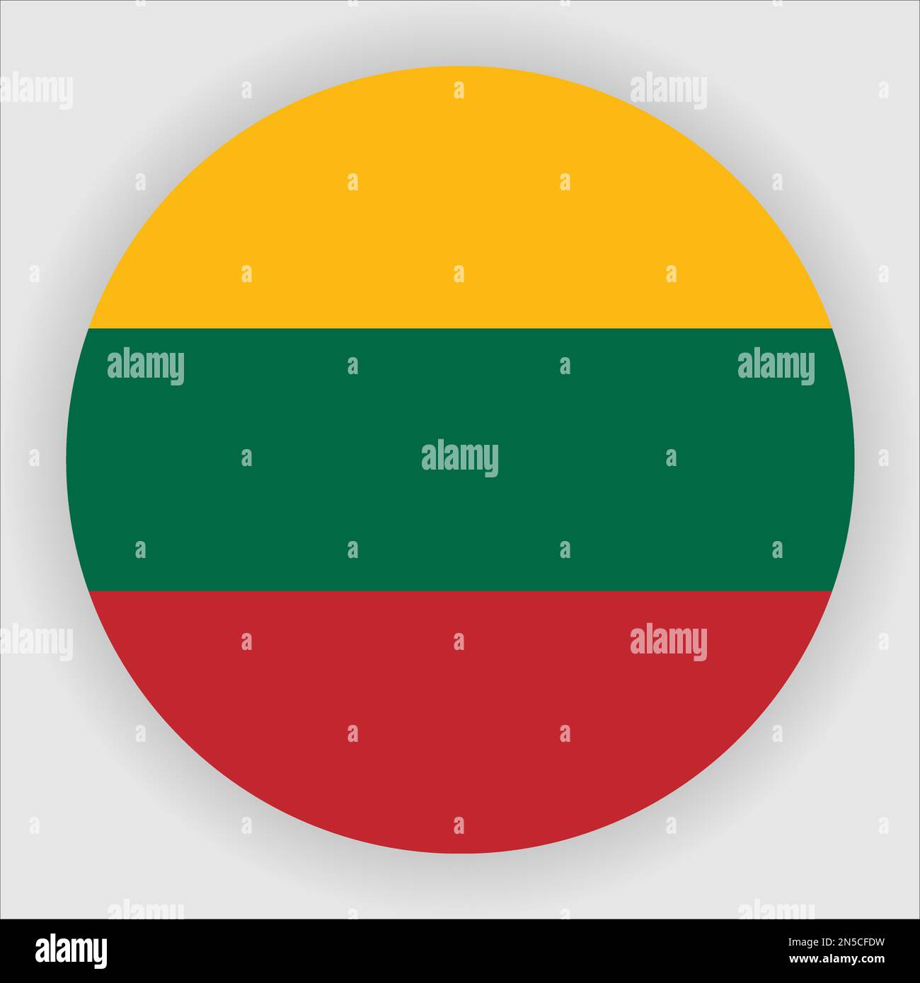 Flag of country lithuania outline Stock Vector Images - Alamy